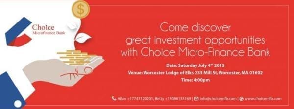 Choice Microfinance Bank targets Kenyans in the diaspora
