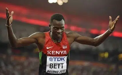 Nicholas Bett wins Kenya first ever 400m hurdles gold at Worlds