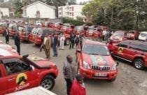 Who were Kenya's "Kapenguria Six" and what became of them?