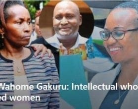 VIDEO: Gakuru's widow wows netizens with her eloquent speech