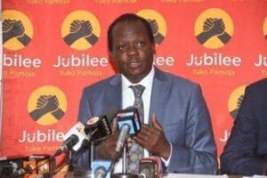 Judiciary and media an extension of Nasa, Tuju tells BBC