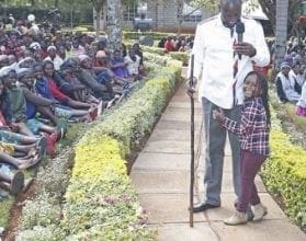 Mugabe, coup chief meet with smiles and handshakes