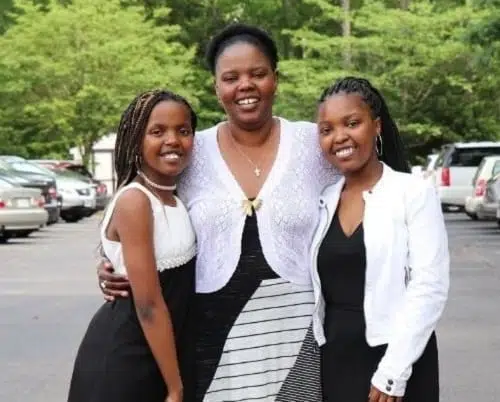 Elizabeth Chege who suffered a tragic stabbing by husband in VA