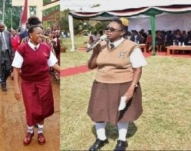 Photos Of Rachel Ruto And Sabina Chege In High School Unifor