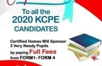 PHOTOS: Top KCPE performer Goldalyn Kakuya meets the President