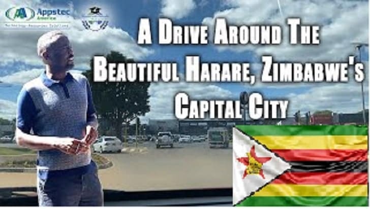 Video: Drive around Beautiful Harare, Zimbabwe’s Capital City