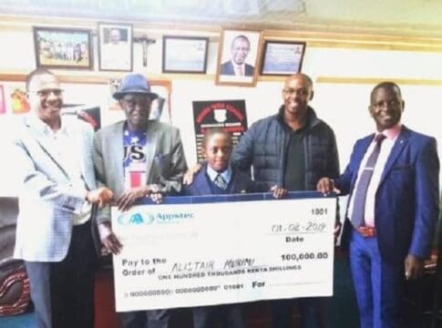 2022 KCSE Candidate Alistair Murimi who Scored A Gets a Job