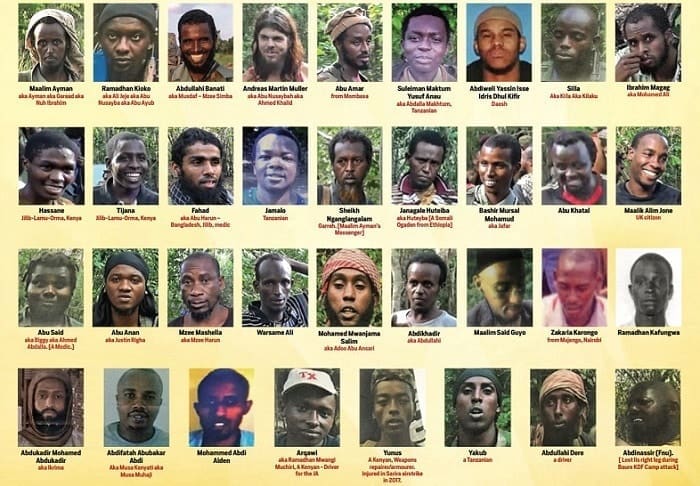 Kenya Govt Release Identities Of 35 Most Wanted Terror Suspects