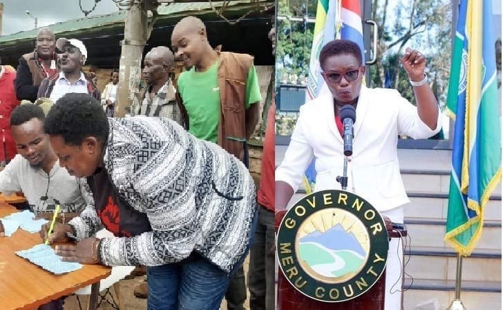 Signature collection drive: Process to Dissolve Meru County Started