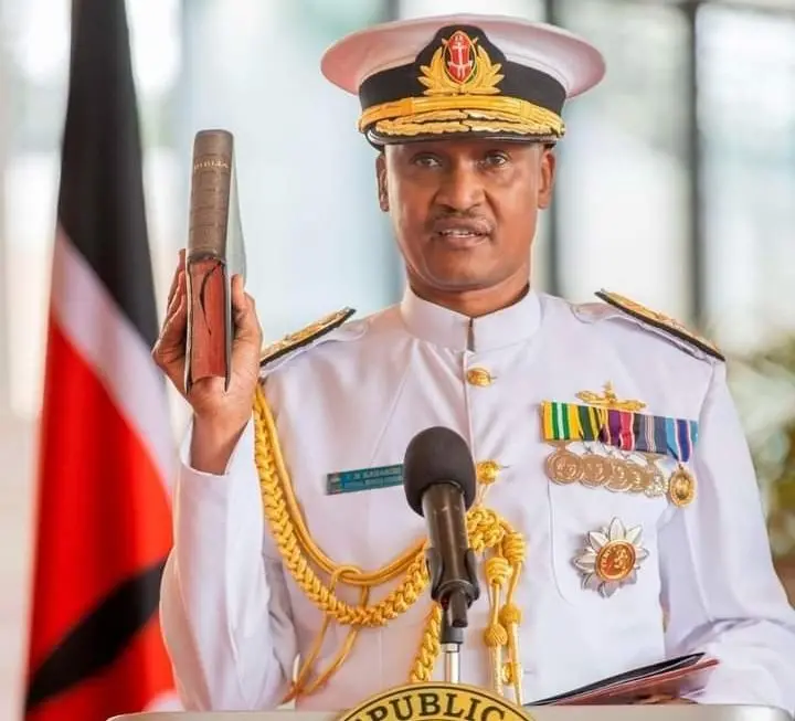 General Charles Kahariri Appointed New Chief Of Defence Forces