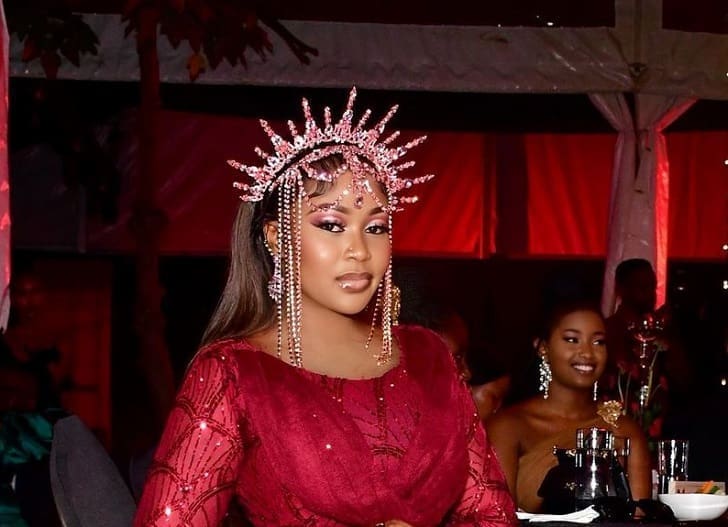 Kenyan Socialite Vera Sidika throws wild party to celebrate Divorce