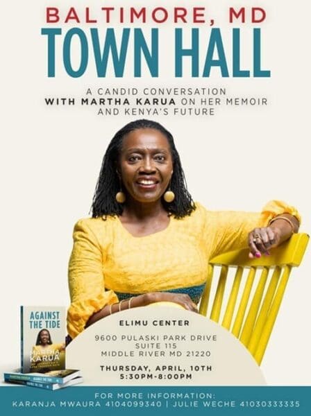 A Candid Conversation with Martha Karua in Baltimore Maryland