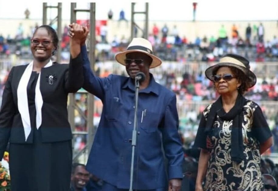 Humour at Raila Farewell: Oburu Odinga Two Wives Introductions