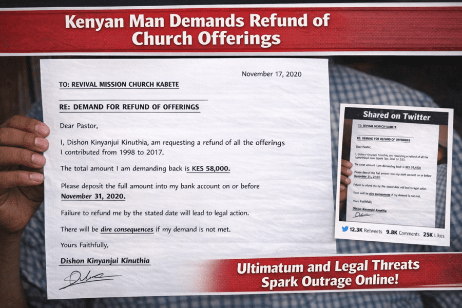 Church Offering Refund Demand That Shocked Believers