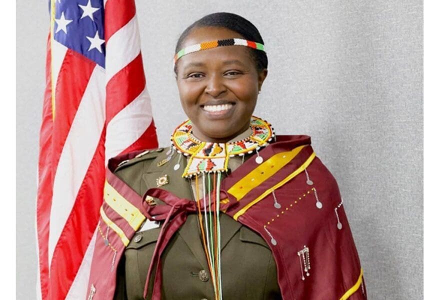 Jubilation As Kenyan-Born US Army LtCol Visits Kenyan Village