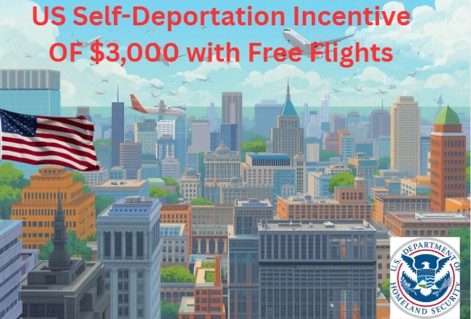 US Government Triples Self-Deportation to $3,000 with Free Flights