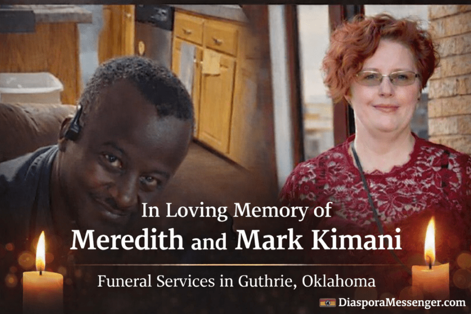 Funeral Services For Meredith Kimani And Mark Kimani In Guthrie