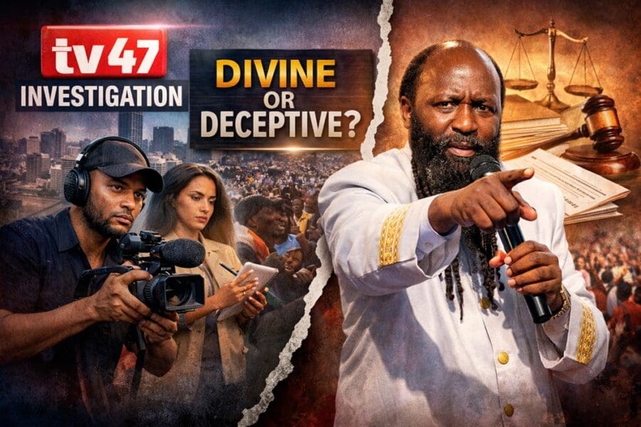 TV47 Investigative Team And Prophet David Owuor Clash