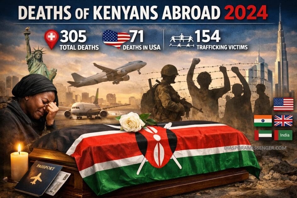 Deaths Of Kenyans Abroad: Annual Report 2025 Statistics