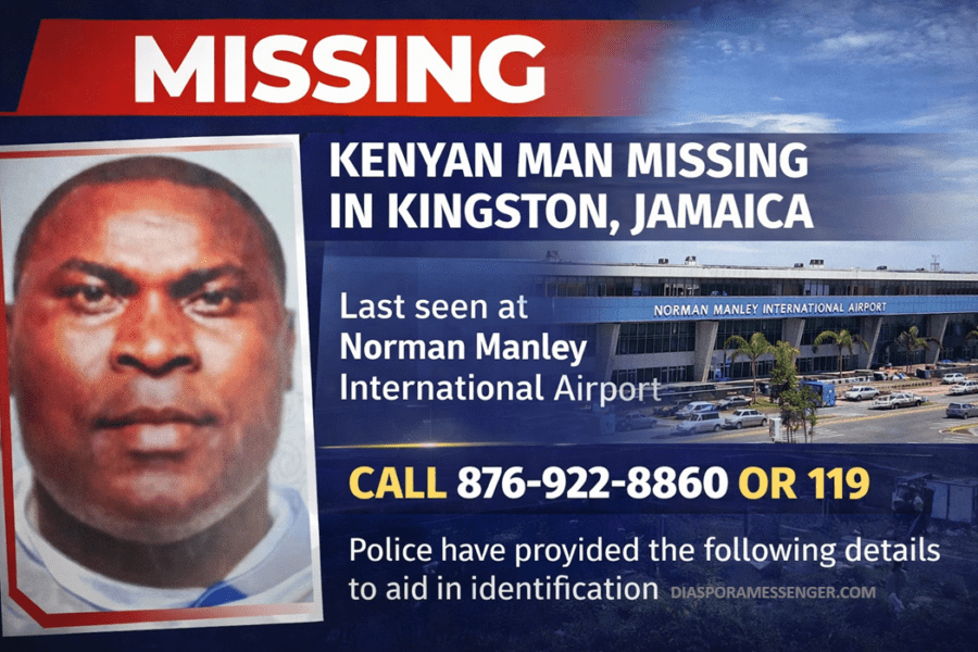 Kenyan Man Isaac Kimeu Missing In Kingston Jamaica Update