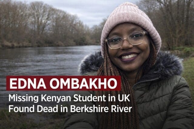 Missing Kenyan Student In UK Found Dead In Berkshire River