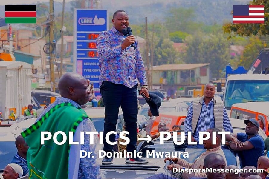 Dr Dominic Mwaura: From Politics To Pulpit Transformation In USA