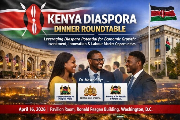 KENYA EMBASSY Hosts Dinner For Kenyan Diaspora
