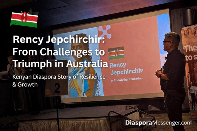 Kenyan Diaspora: Rency Jepchirchir’s Inspiring Story In Australia