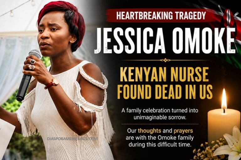 Heartbreaking: Kenyan Nurse Jessica Omoke Found Dead In US