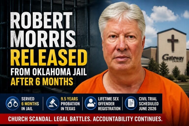 Confirmed: Pastor Robert Morris Released From Oklahoma Jail